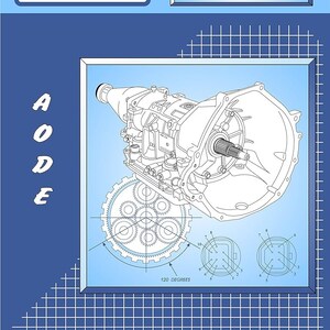 Ford AODE 4R70W 4R70E 4R75E Transmission Service Repair Rebuild Manual ...