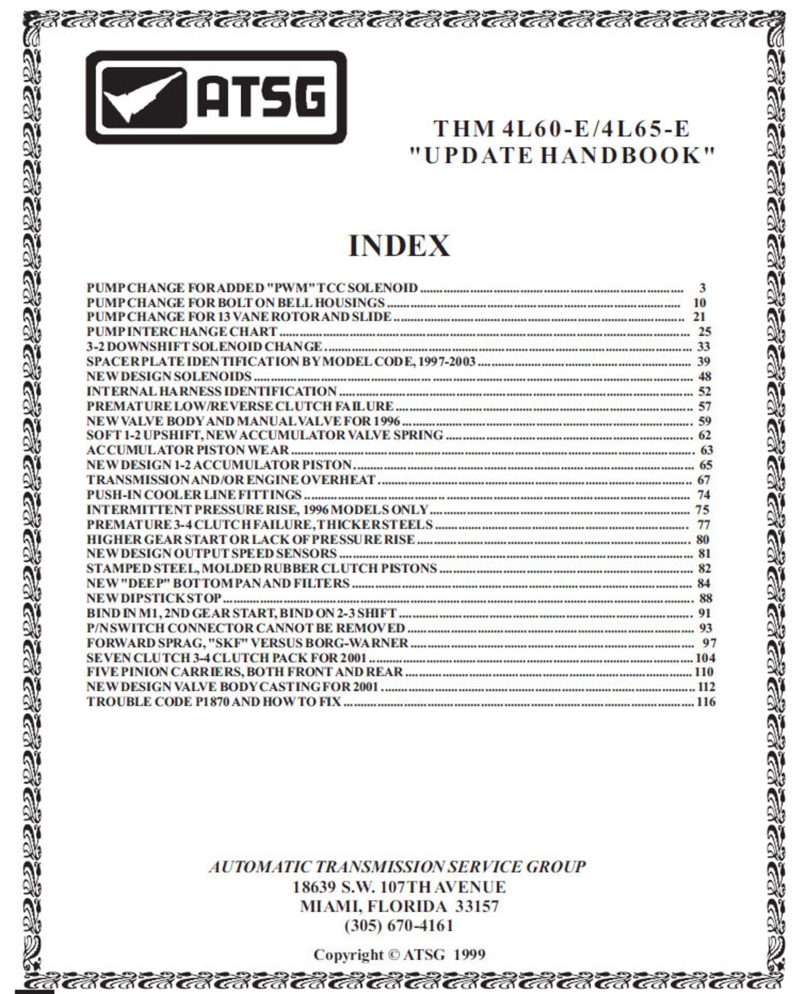 4L60E 4L65E Transmission Service Repair Rebuild Overhaul Manual ATSG - Etsy