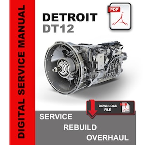 Detroit DT12 Transmission Troubleshooting and Repair Manual - Etsy
