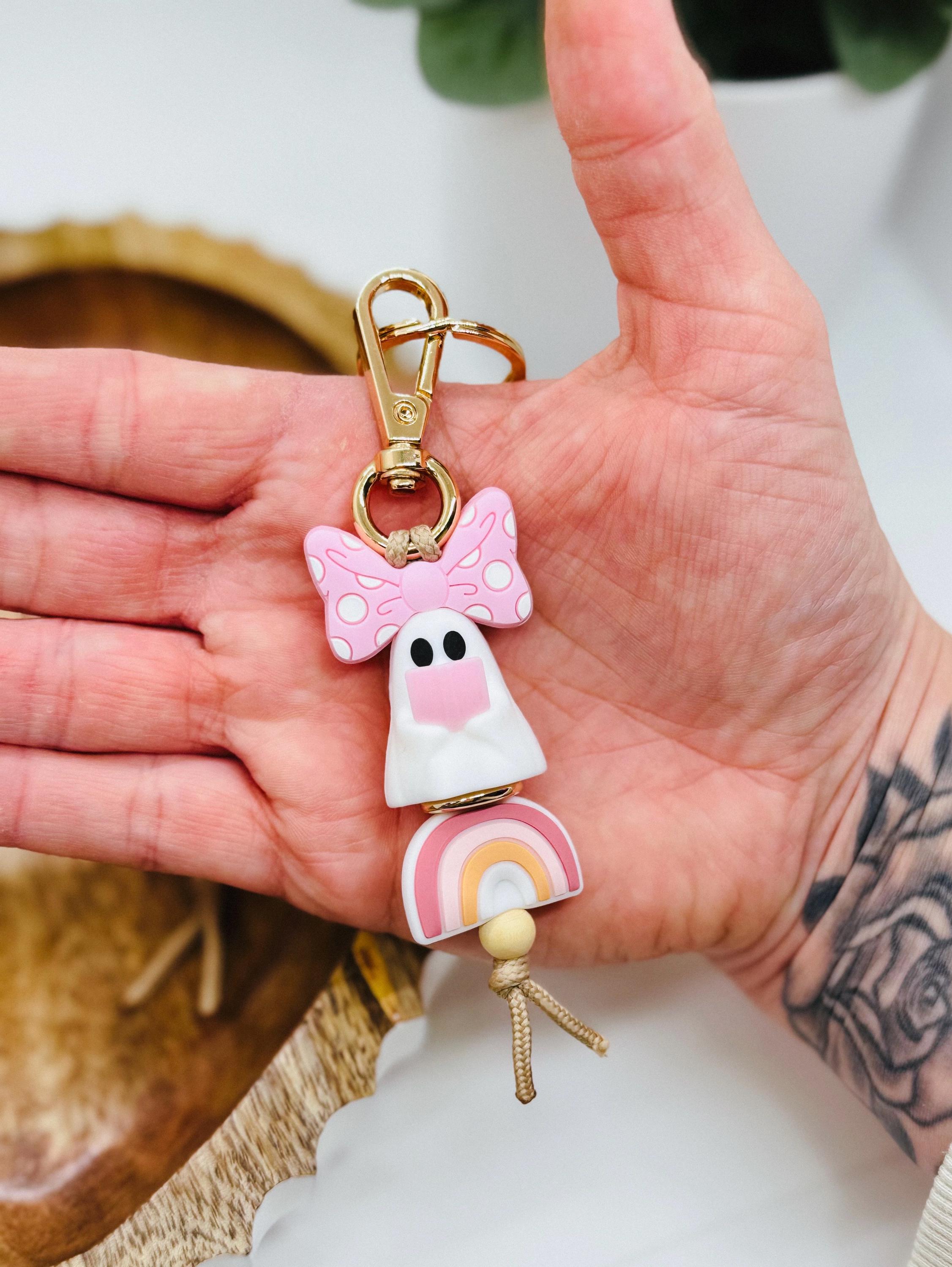 Bookish Keychain | Bookworm Keychain | Reader Gift Keychain | Book ...