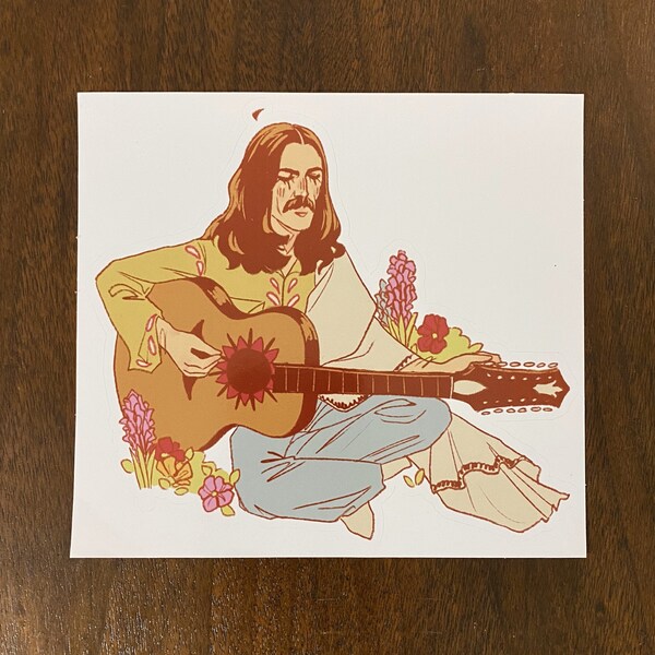 George Harrison Sticker - Etsy
