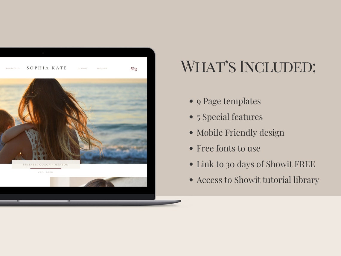 Business Coach Template Website Neutral Life Coaching Website Template Mindset Coaching Template ...