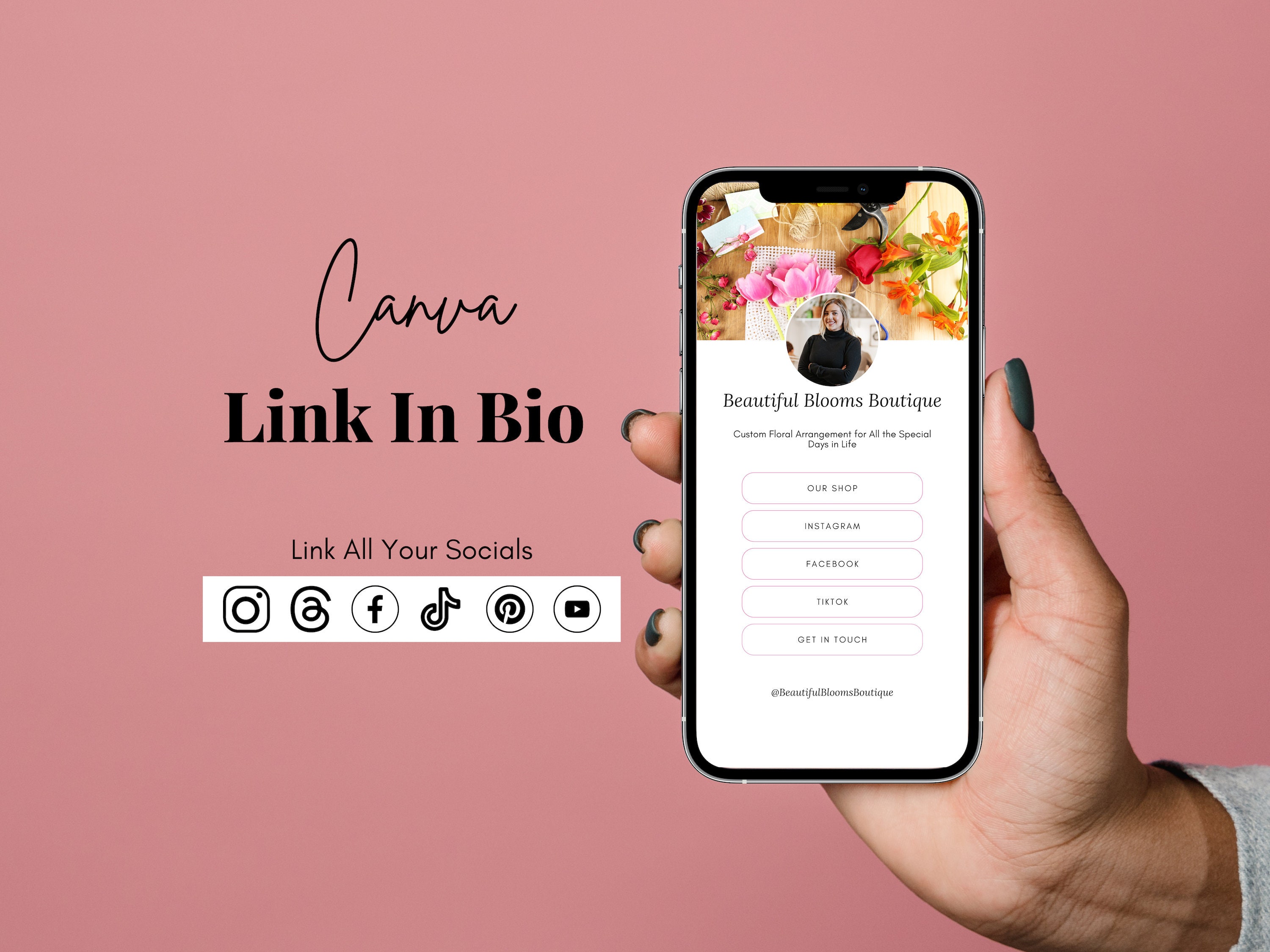 Link In Bio Canva Instagram Bio Link Website Affiliate Link Tree