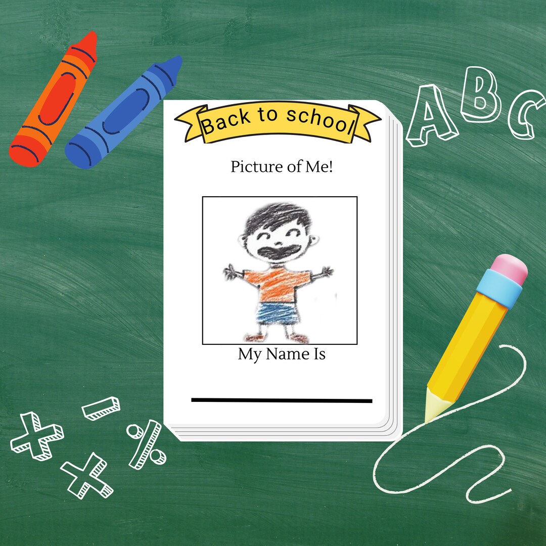 Back to School Foldable Mini Book - Etsy