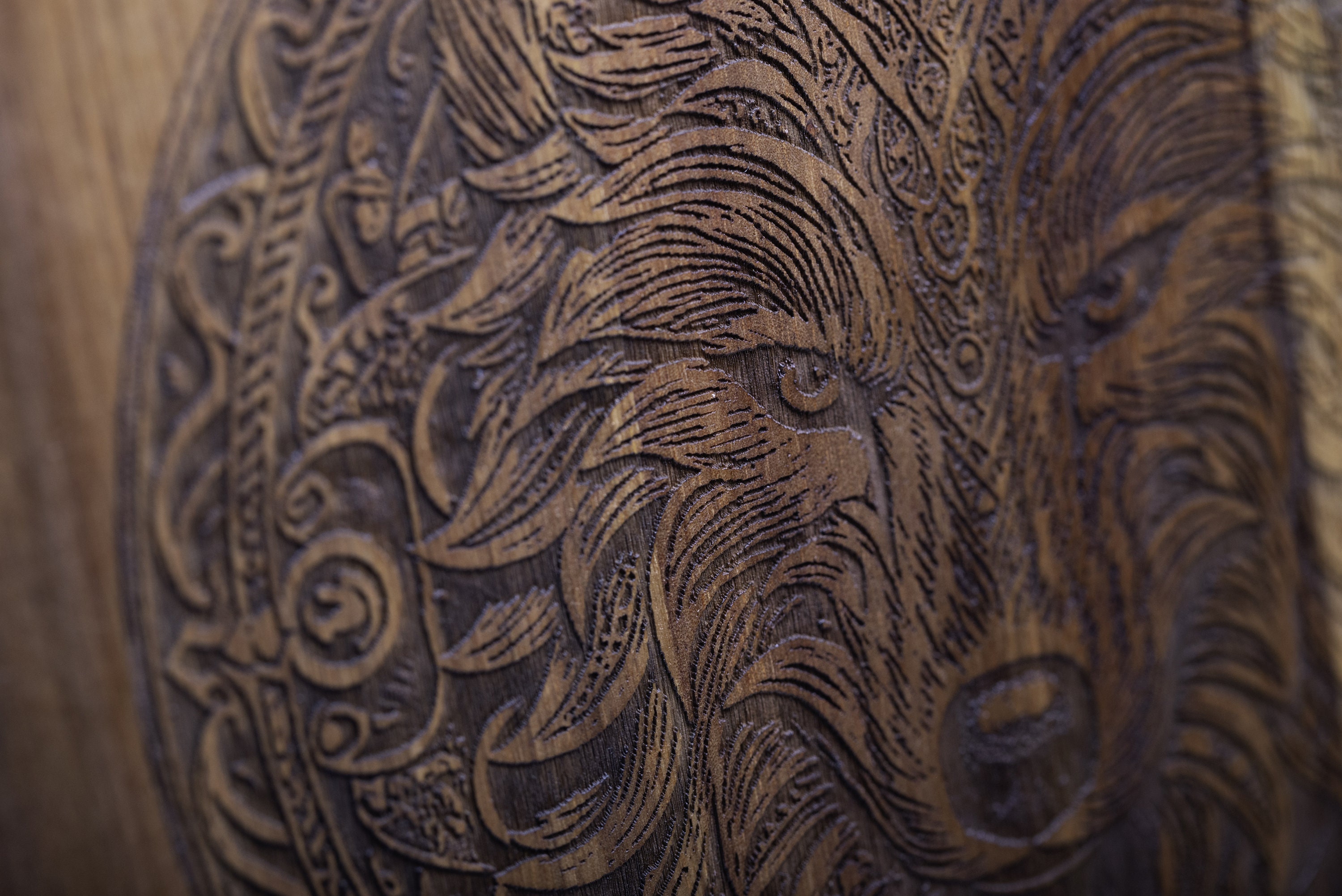 Norse Wolf Engraved Wall Plaque Viking Inspired Wall Decor - Etsy