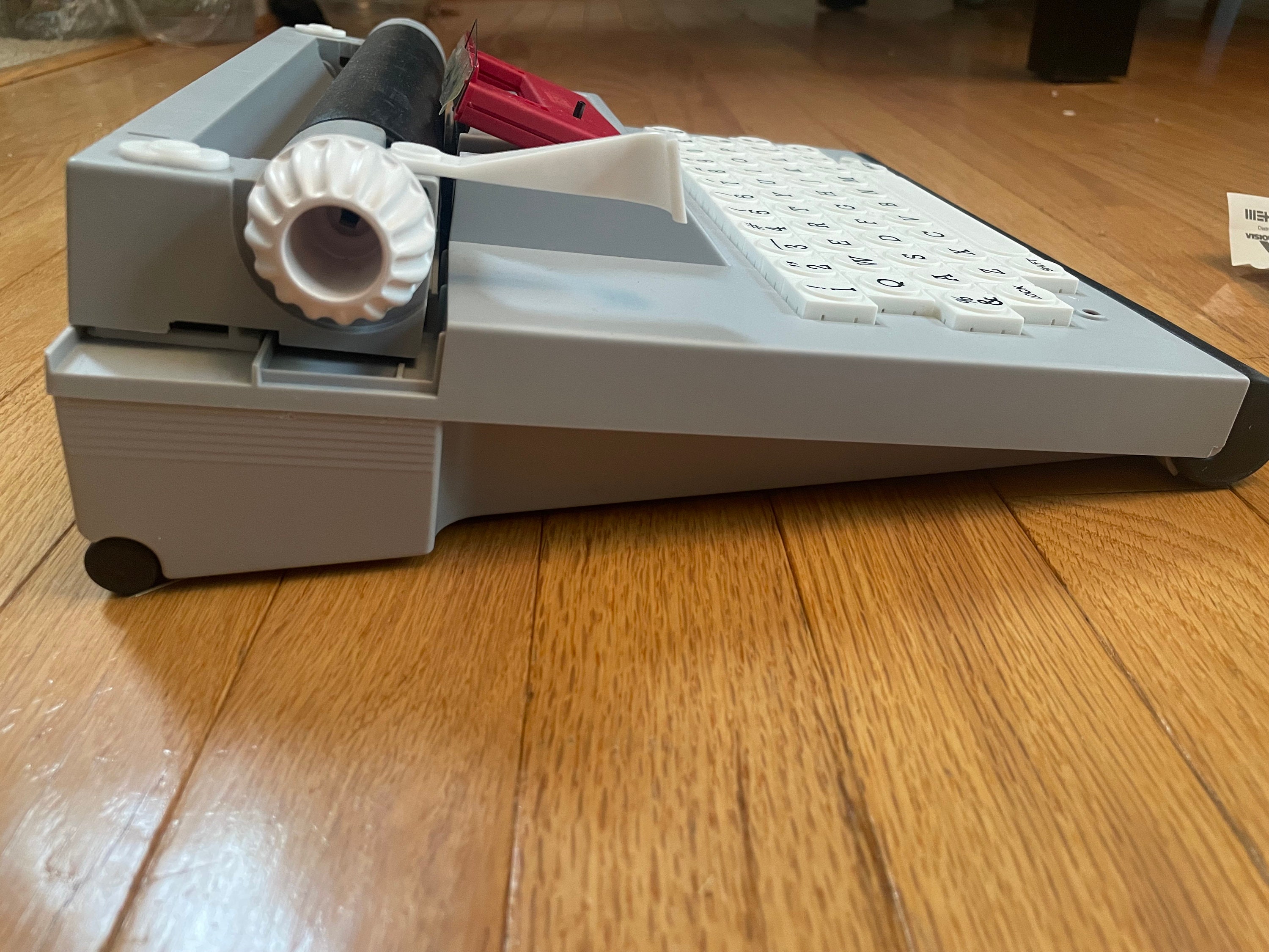 Vintage 1992 Mehno Vision Toys 8000 Electronic Typewriter Real Children ...