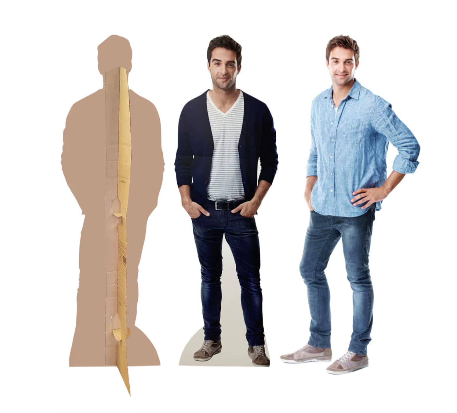 Custom Life Size Cardboard Cutout Personalized High Resolution Stand up ...