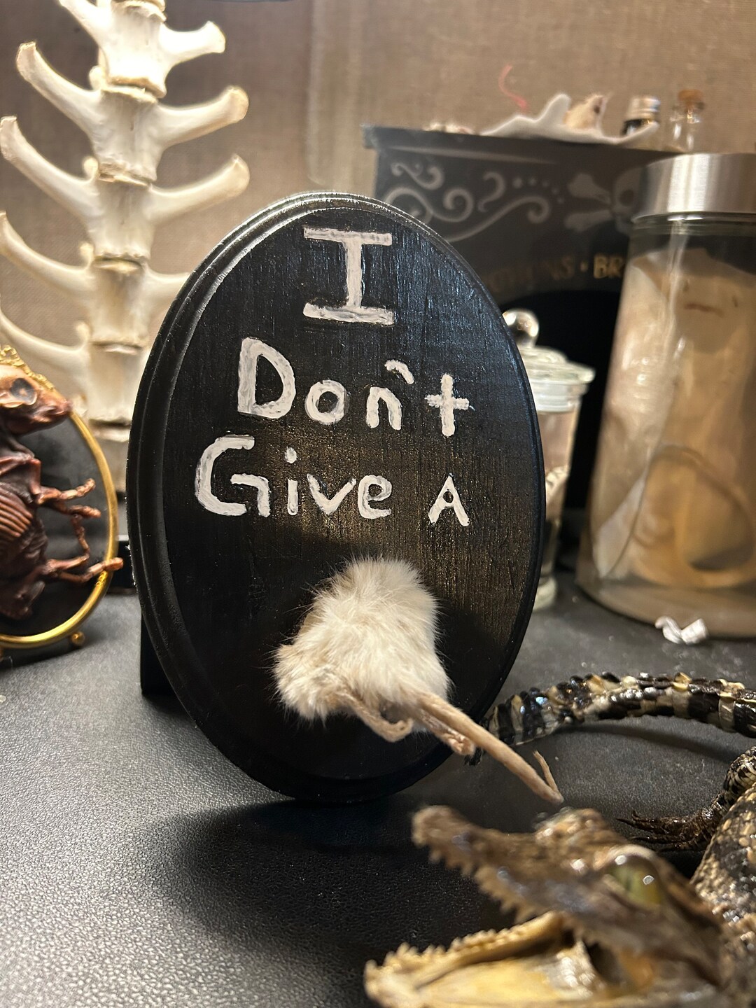 Rats Butt Taxidermy Sign - Etsy