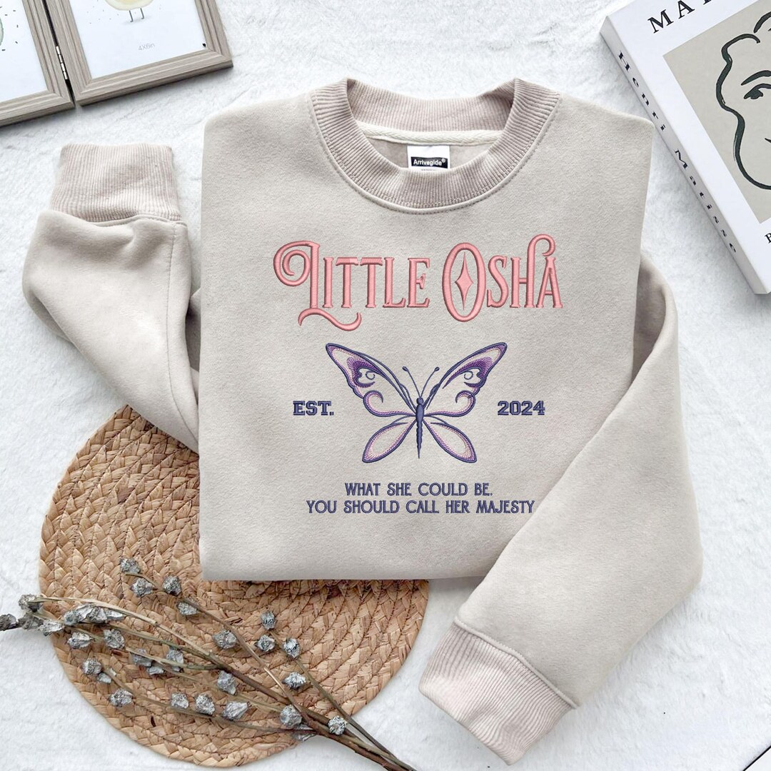 Little Osha Butterfly Embroidery Sweatshirt, Quicksilver Callie Hart ...