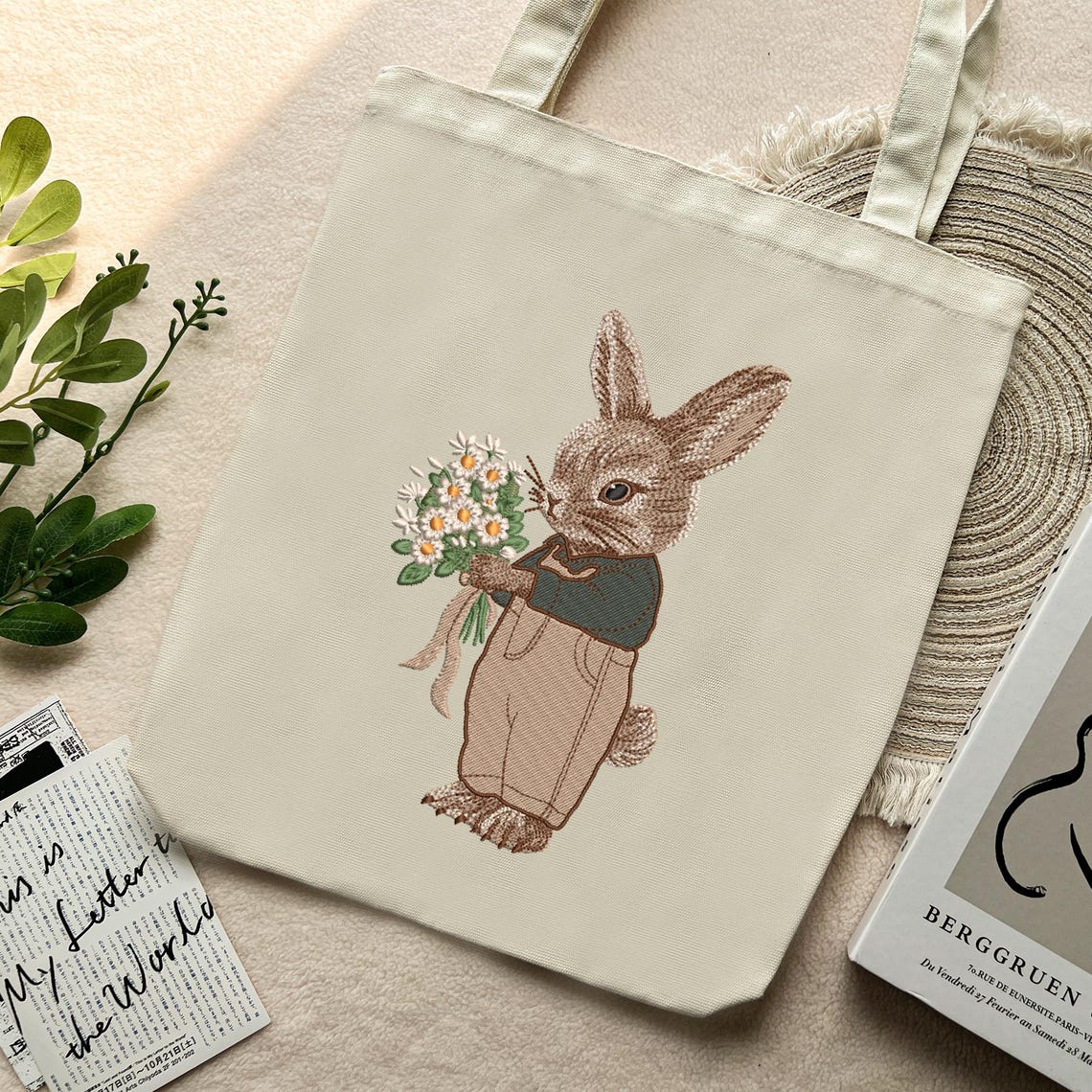 Bunny Embroidery Design, Peter Rabbit Embroidery Design, Easter ...