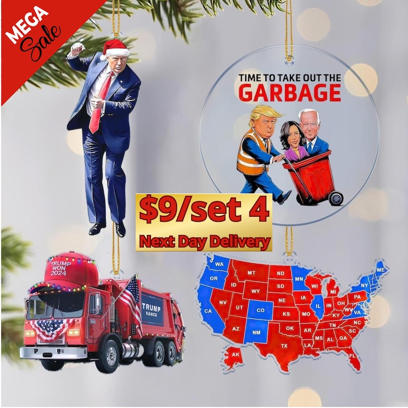 Donald Trump Tree Topper - Etsy