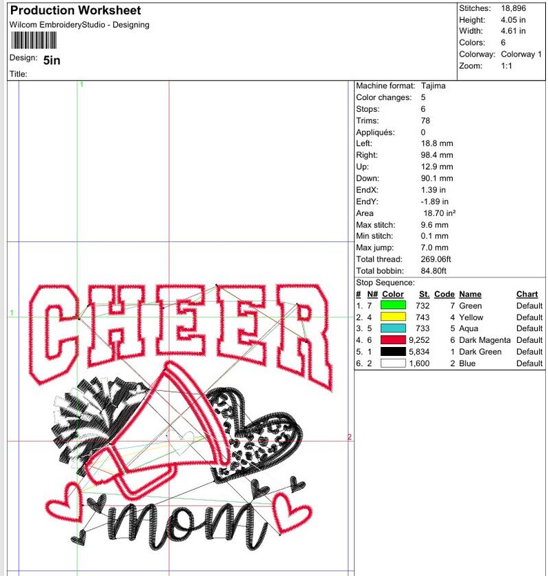 Cheer Mom Applique Embroidery Design, Football Cheerleading Embroidery ...