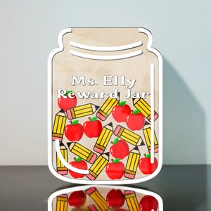 Magnetic Classroom Behavior Reward Jar Customizable With Tokens, Kids ...