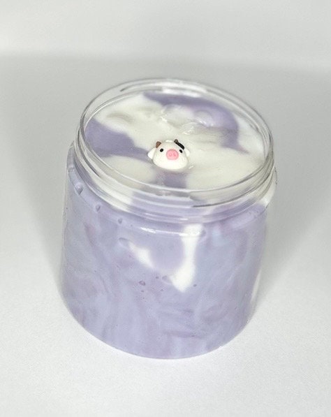 Lavender Cow Slime by Duckslimecompany - Etsy
