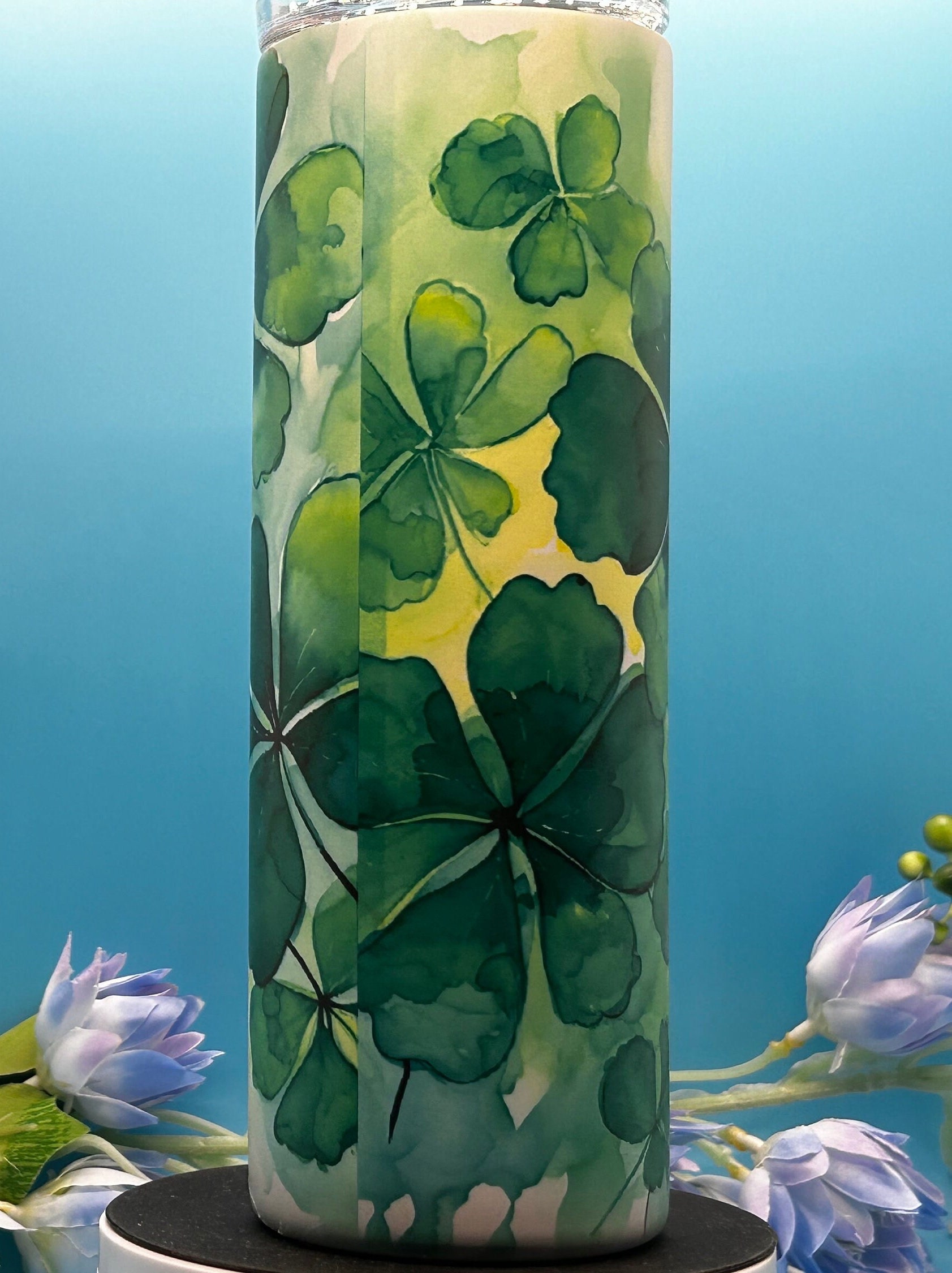 St. Patricks Day / Irish / Shamrocks / Greens / Glow in Dark Blue ...