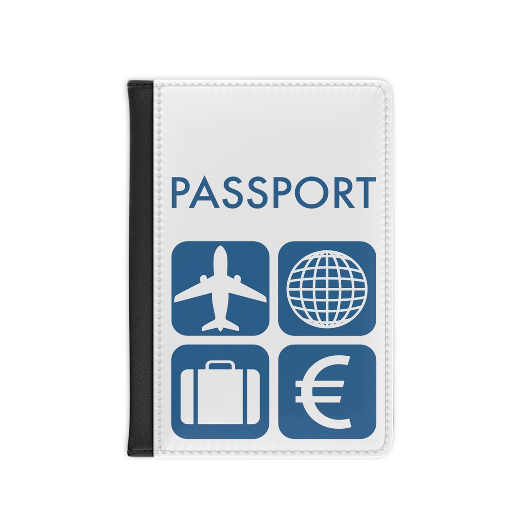 Travel Passport Cover 2 Colors - Etsy