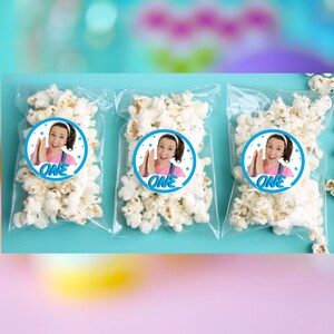 Birthday Ms Rachel Blue Stickers, Ms Rachel Birthday Labels for Candy ...