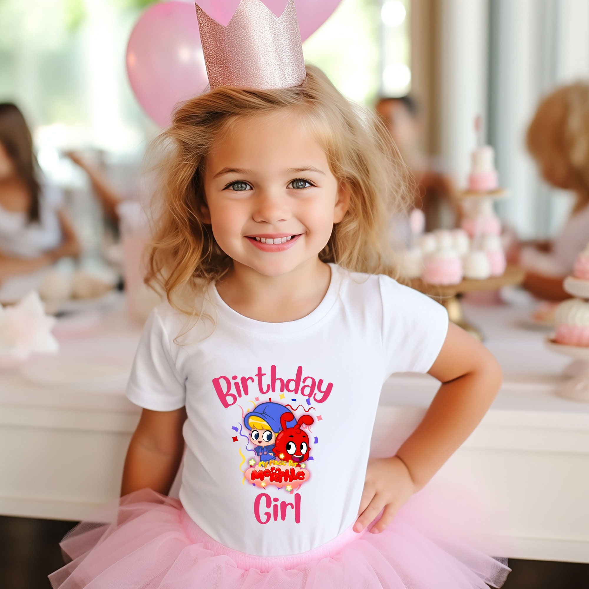 Morphle and Mila Birthday Shirt Custom Shirt Girl Morphle Birthday ...