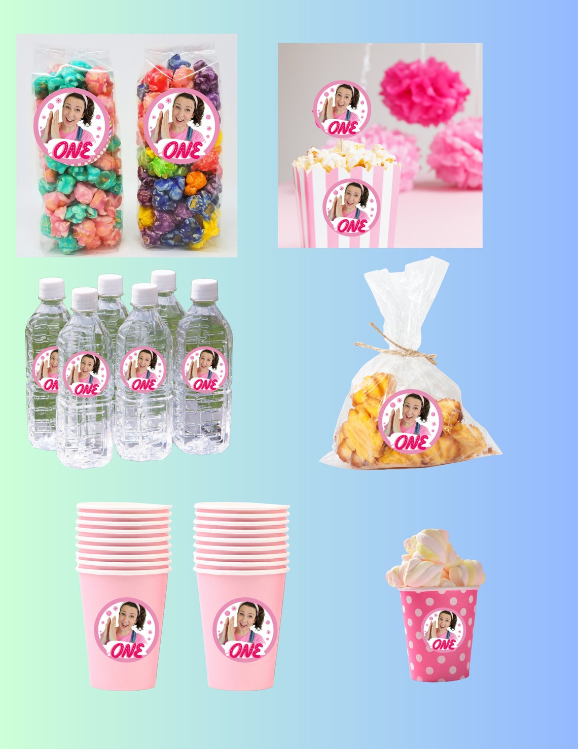 Birthday Ms Rachel Stickers, Ms Rachel Birthday Labels for Candy Favors ...