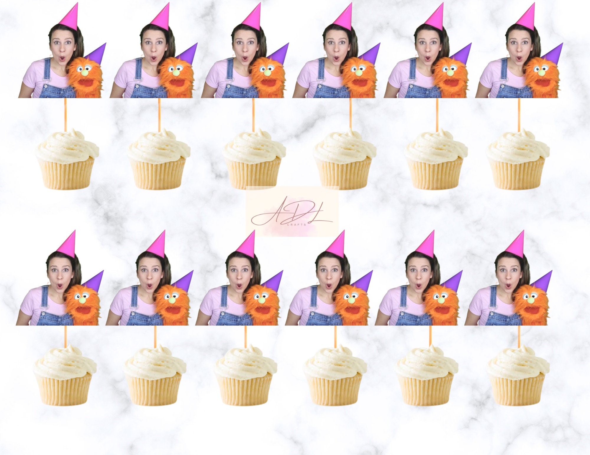 Ms Rachel Cupcake Toppers, Ms Rachel Party Decorations, Ms Rachel ...