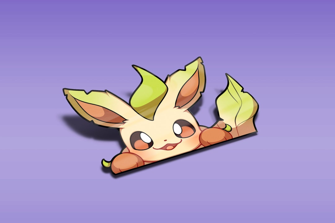 Holographic Poke Character Sticker, UV Resistant, Water Proof, Peeker ...