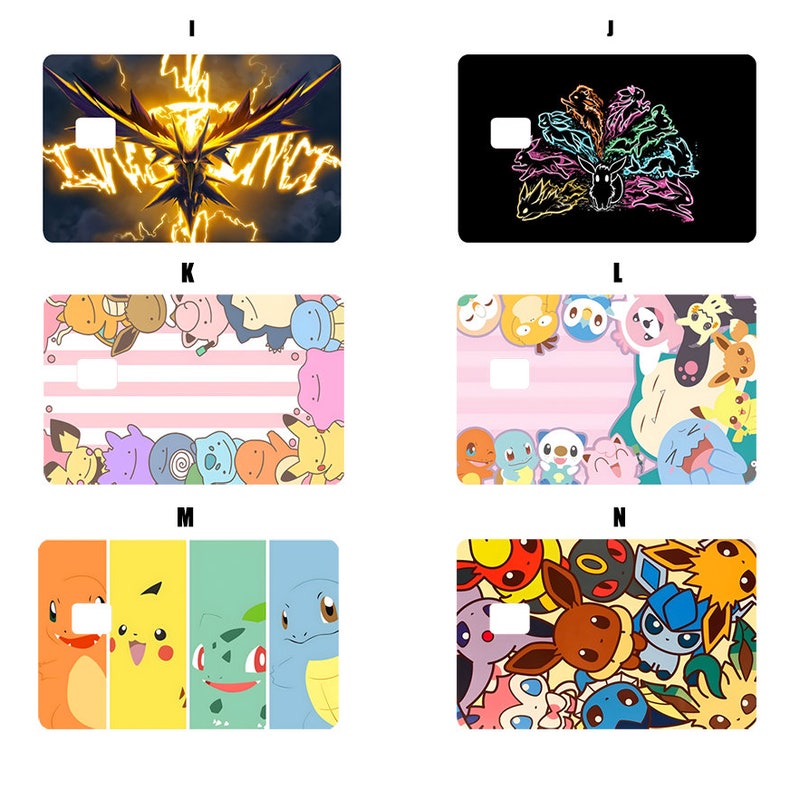 Anime Debit Card Covers - Etsy