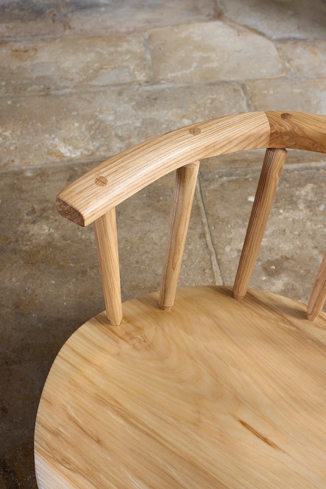 Low Windsor Lounge Chair - Solid Wood - Etsy