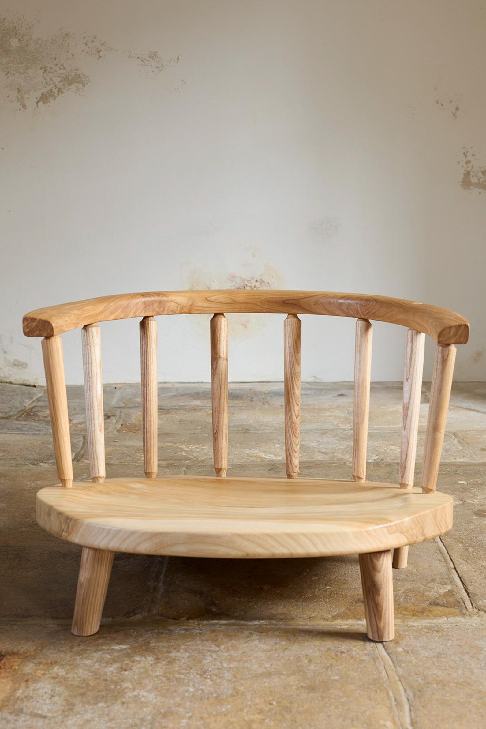 Low Windsor Lounge Chair - Solid Wood - Etsy
