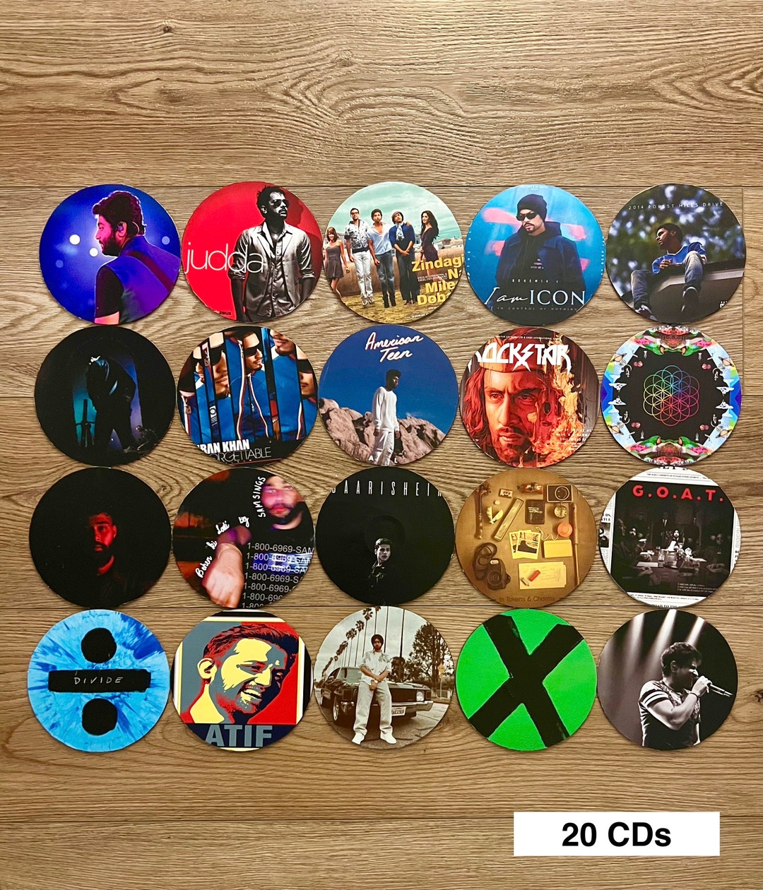 Handcrafted Album Covers, Shows, Movies, Music Display - Perfect for ...