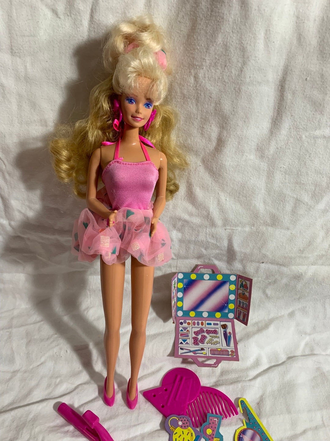 Vintage Style Magic Barbie Complete With Accessories - Etsy
