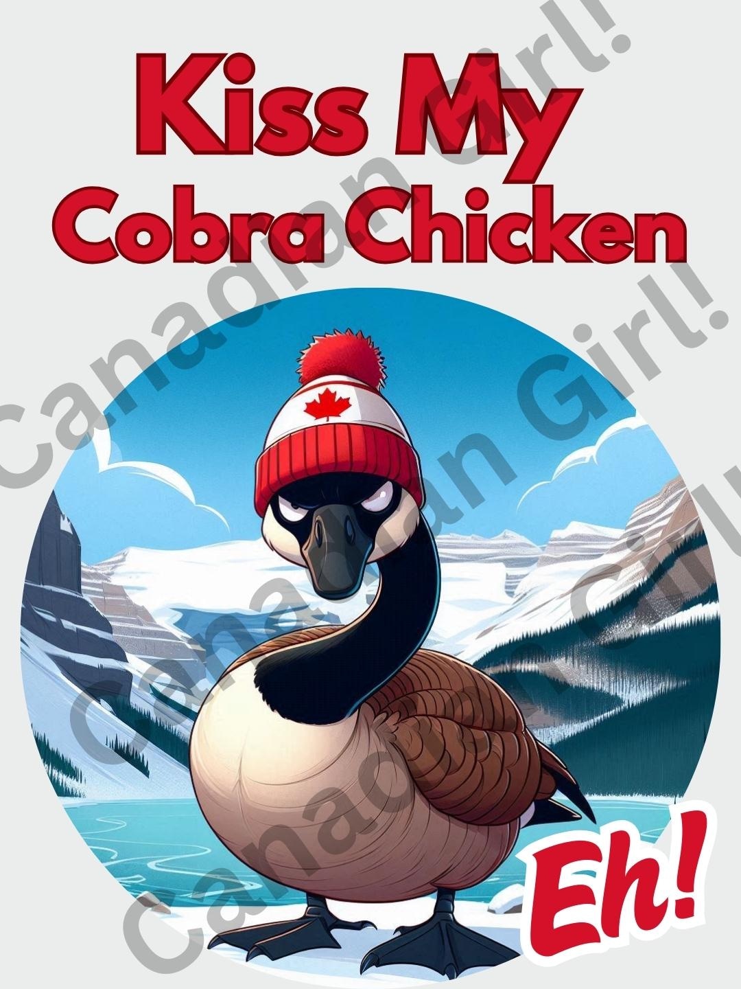 Canada Goose Cobra Chicken Digital File - Etsy