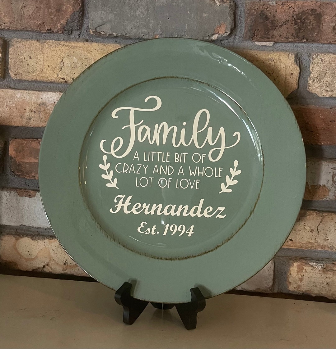 Farmhouse Decorative Plate - Etsy