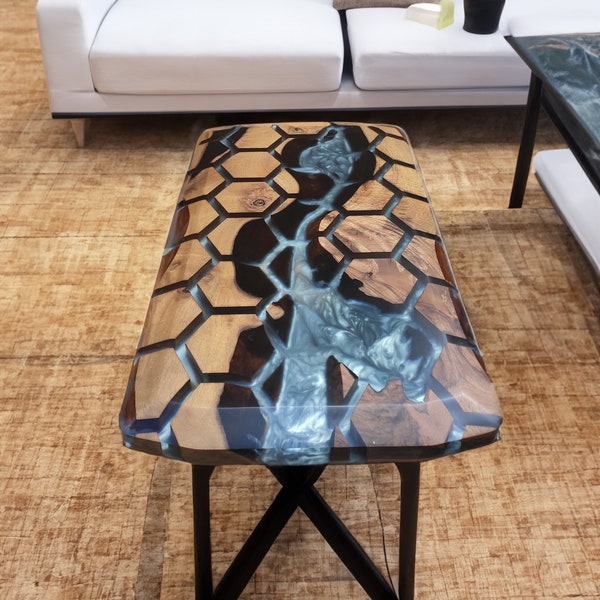 Epoxy Coffee Table - Etsy