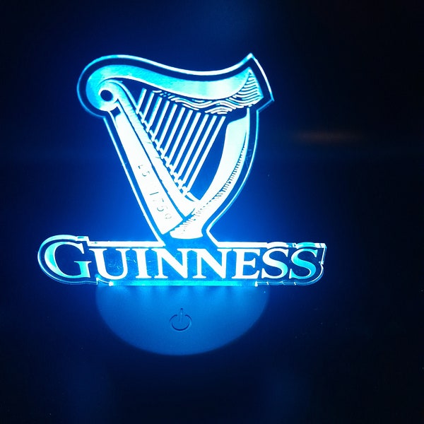 Guinness Light Sign - Etsy