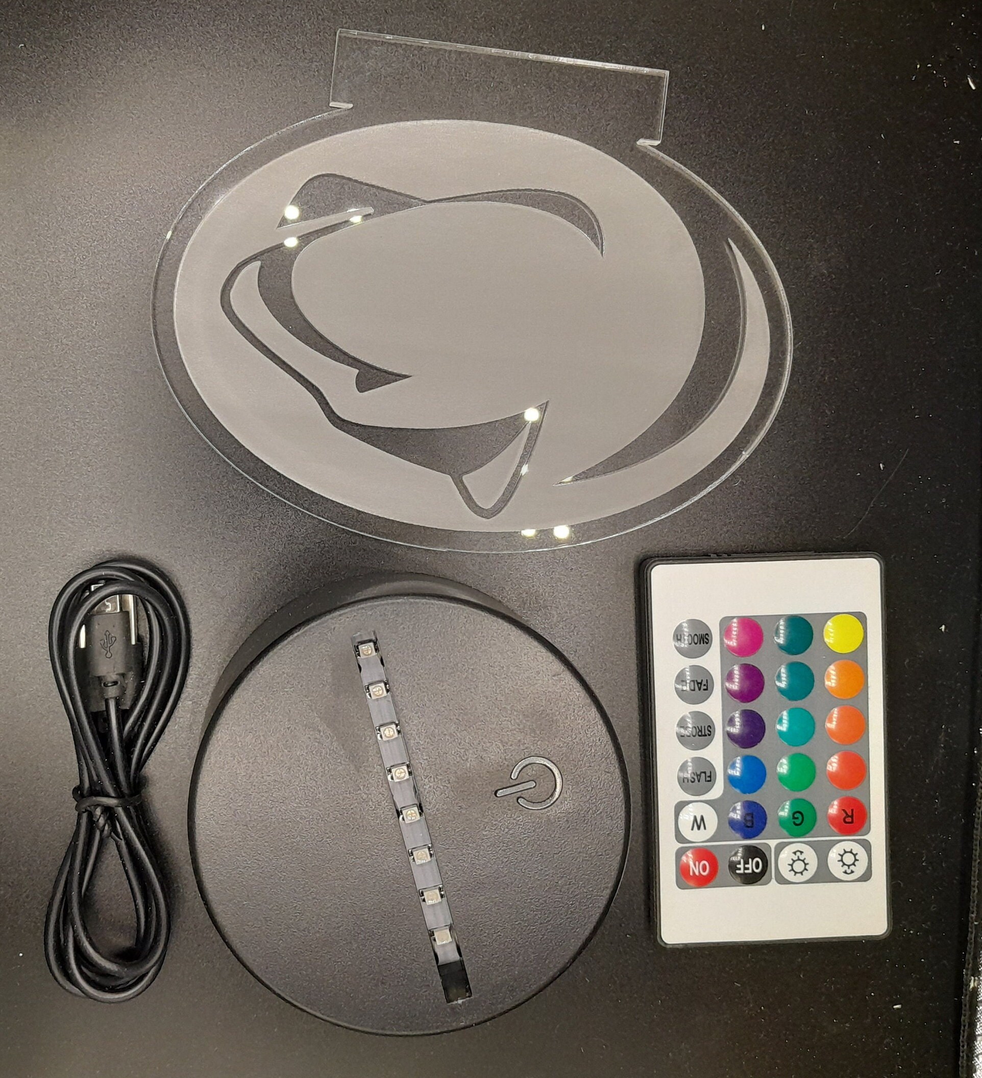 Edge Lit Light Penn State Sign - Etsy