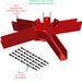 DIY Heavy Duty Partial Octagon Spider Bracket - Etsy