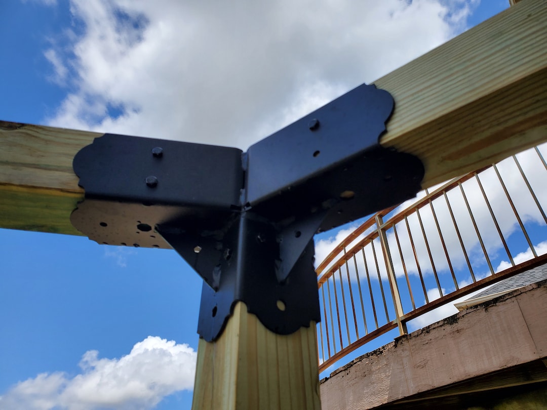 Heavy Duty Iron 60-degree Bracket: DIY Hexagon Framing, Made in America ...