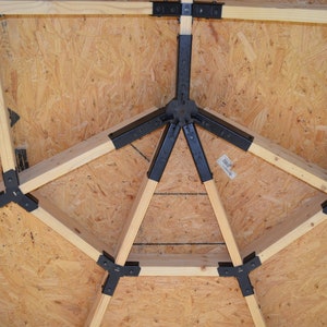 Heavy Duty DIY Partial Octagon Spider Bracket - Etsy