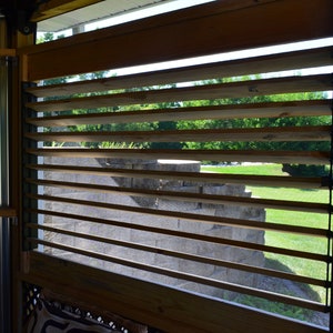 Decorative DIY 36" Louvers Kit | Wood/ Pvc Louvers for Privacy & Safety ...