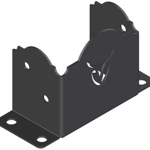 DIY Heavy Duty 4x6 Post Anchor Bracket for Concrete| Affordable and ...