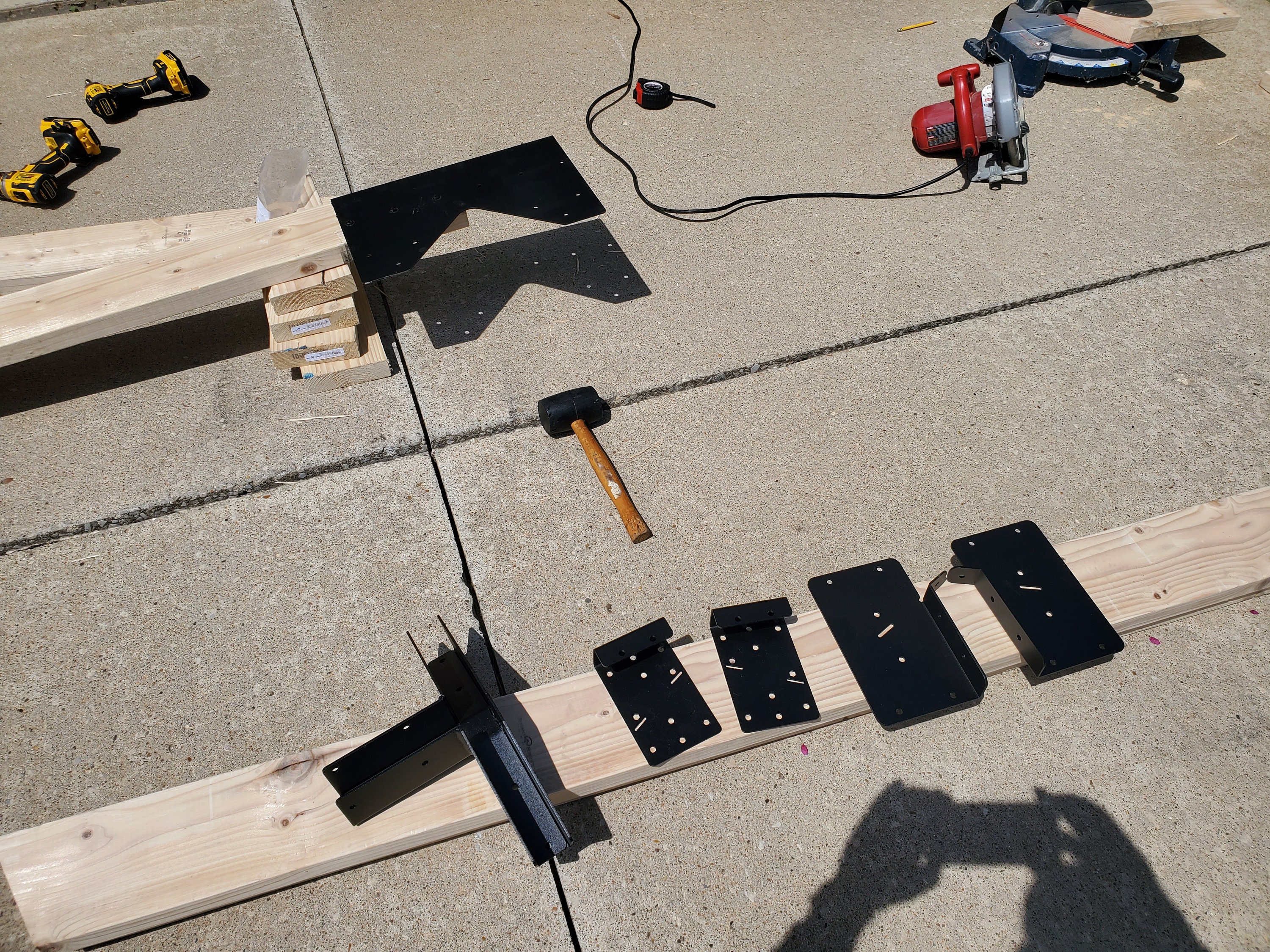 DIY 4-12 Pitch Truss Brackets Kit: Any-size, Heavy Duty - Etsy