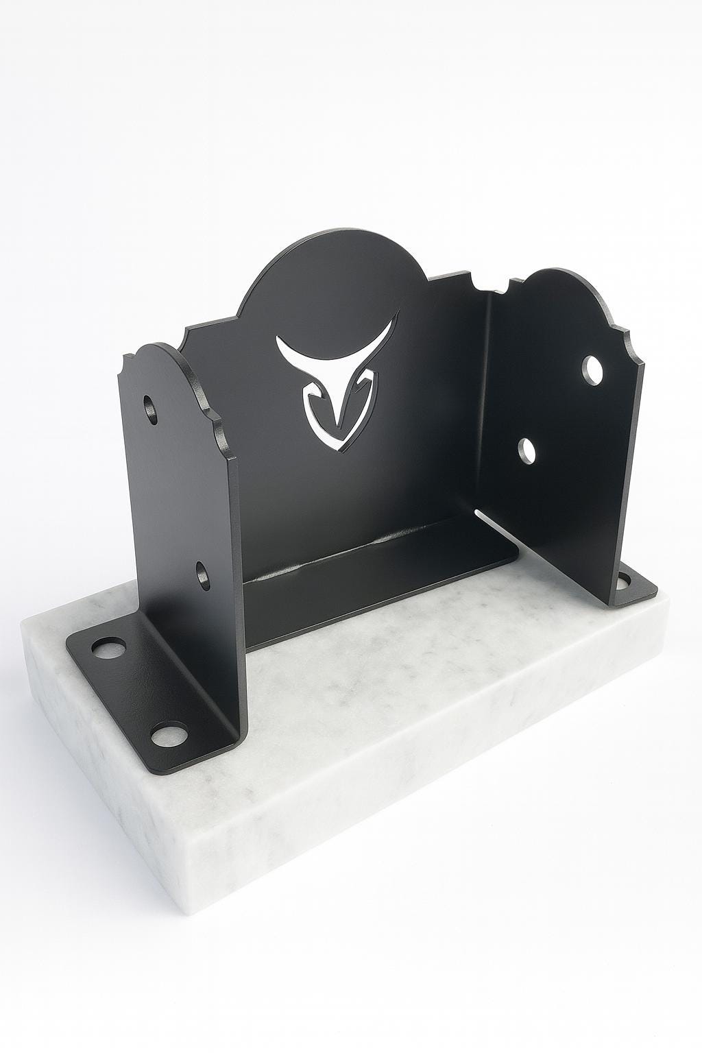 DIY Heavy Duty 4x6 Post Anchor Bracket: Black Steel Wall Hugger - Etsy