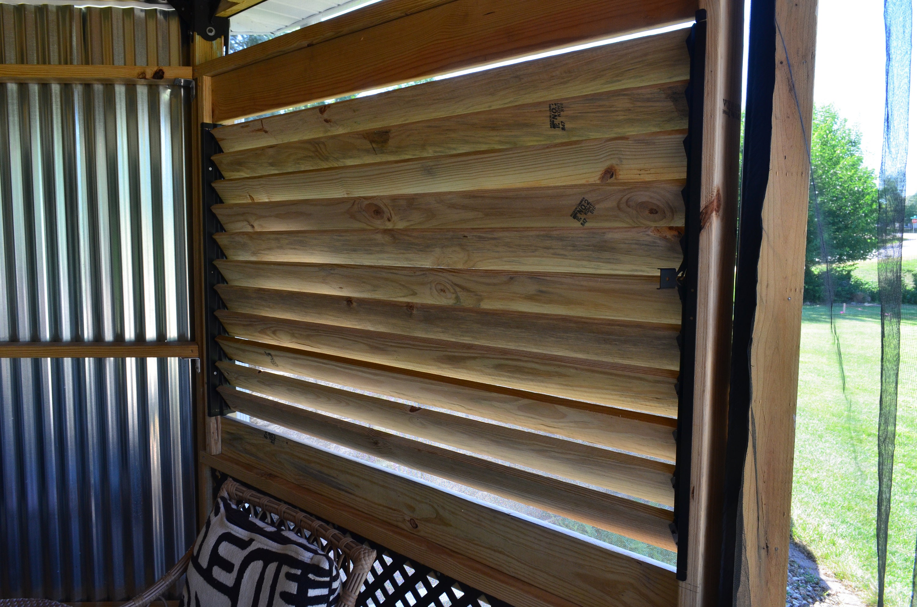 Decorative DIY 36 Louvers Kit Wood/ Pvc Louvers for Privacy & Safety - Etsy