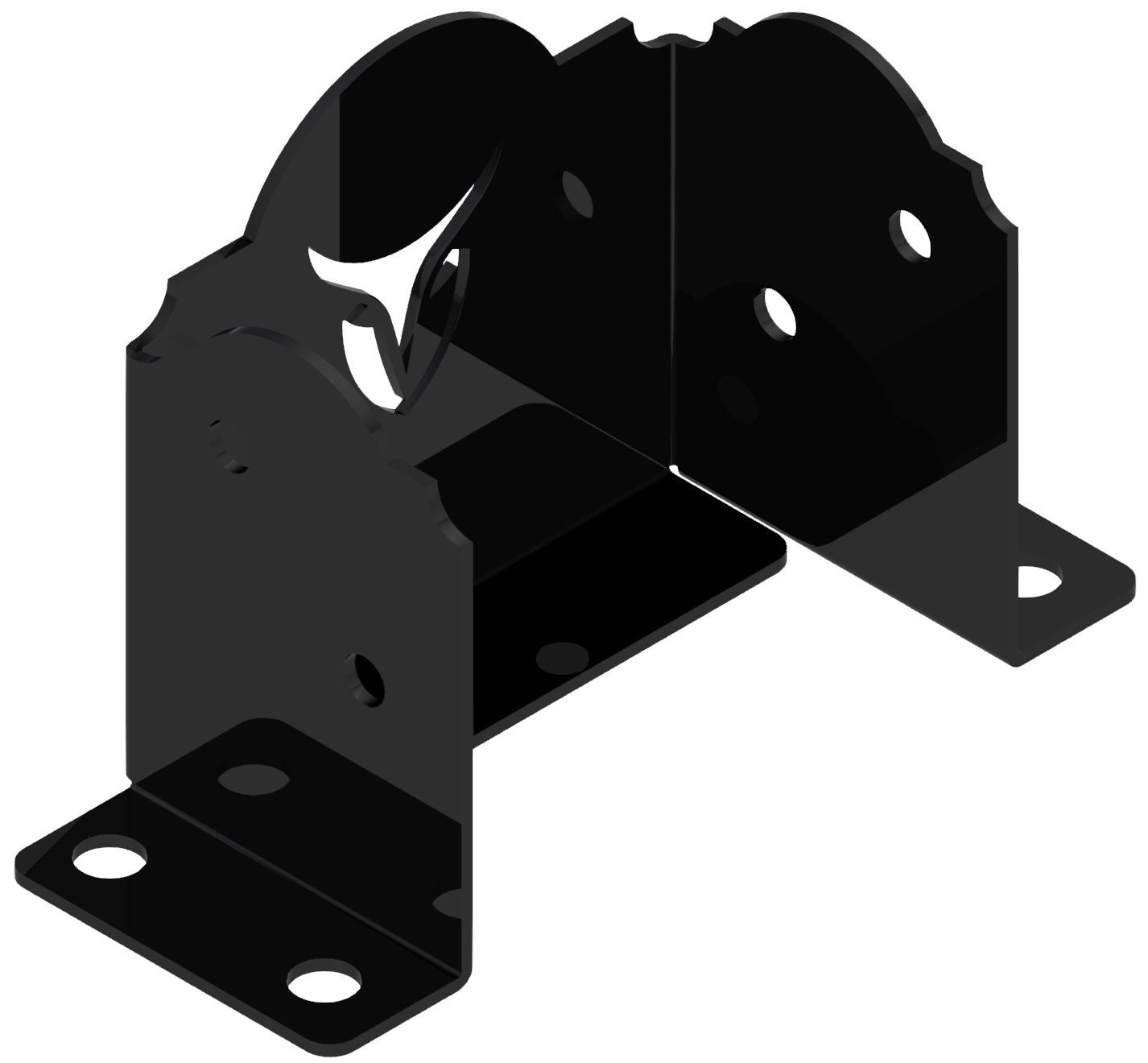 DIY Heavy Duty 4x6 Post Anchor Bracket for Concrete| Affordable and ...