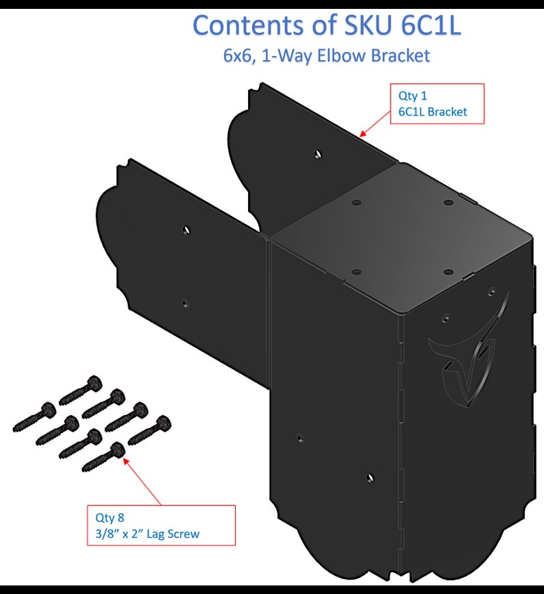 DIY 6x6 Freestanding Lean to Brackets Kit - Easy-to-build Garden ...