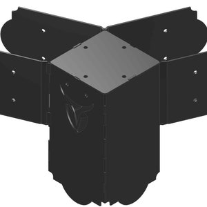 DIY 6x6 Heavy Duty 45-degree Octagon Bracket | 1-pack | Craft With ...