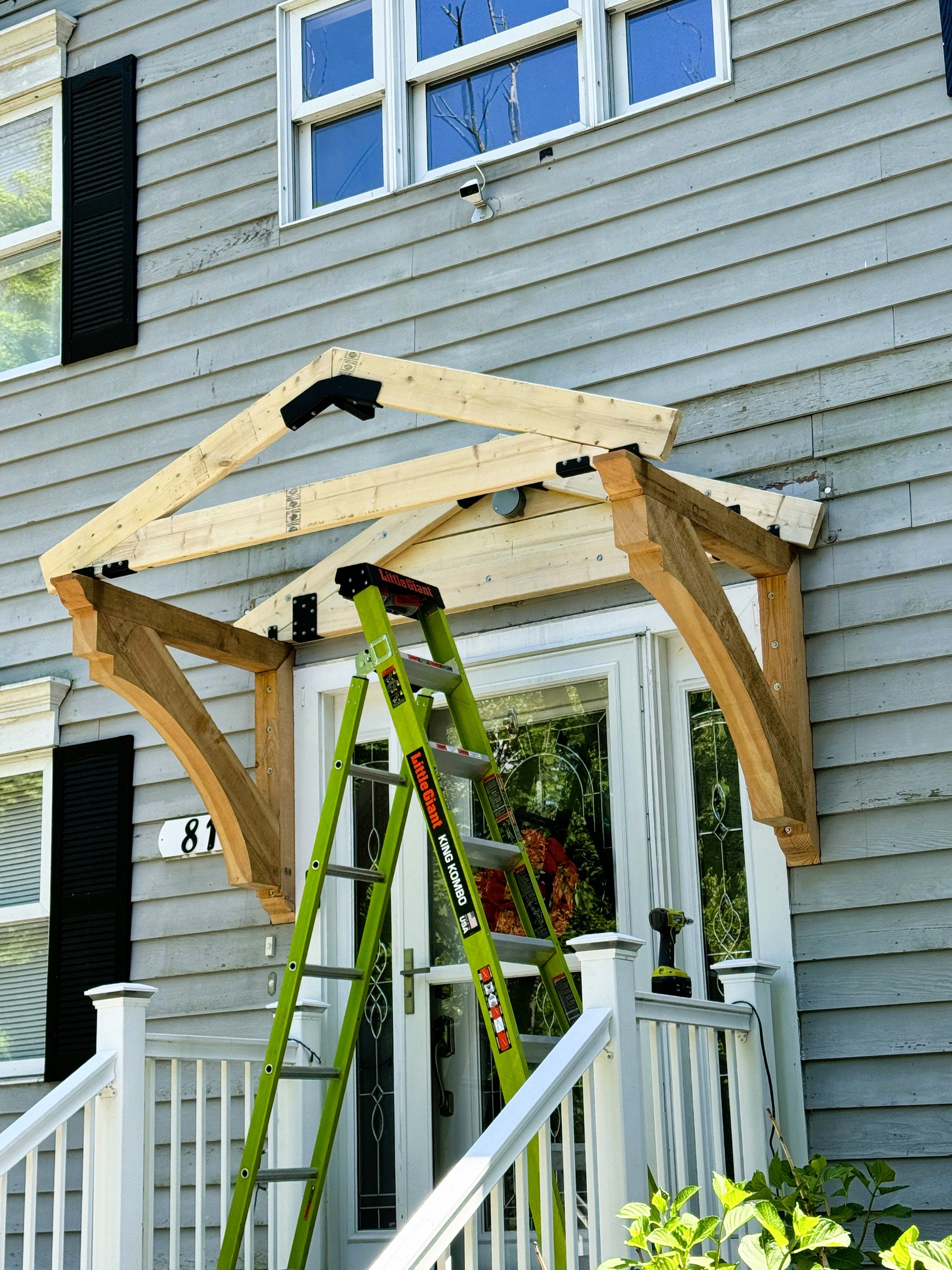 DIY 5-12 Pitch Truss Bracket Kit: Steel Frame for Gable Roof - Etsy