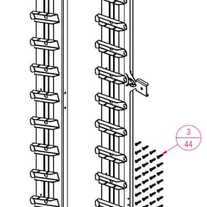 Decorative DIY 36" Louvers Kit | Wood/ Pvc Louvers for Privacy & Safety ...