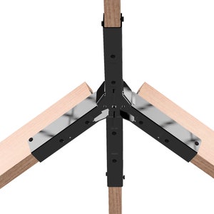 Industrial Strength Spider Bracket for Heavy Duty Mounting - Partial ...