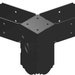 Diy 4X4 Iron 60-degree Bracket Hexagon Elbow Bracket Diy Pergola ...